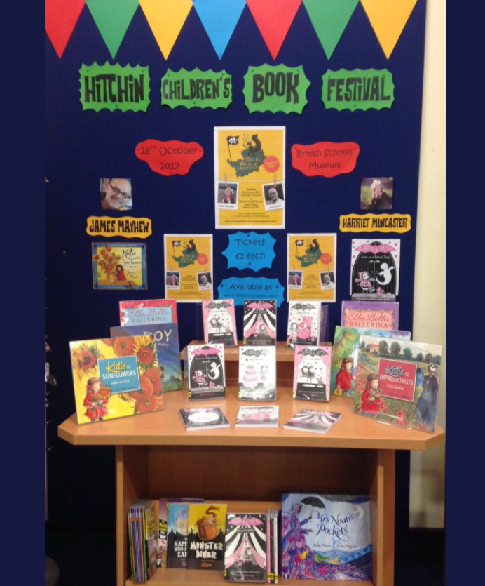 Hitchin Childrens Book Festival poster at Hitchin Library – Harriet ...